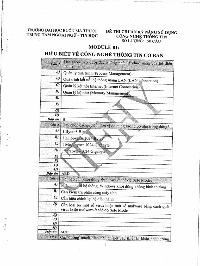 Module1- Hieu Biet Ve CNTT | PDF