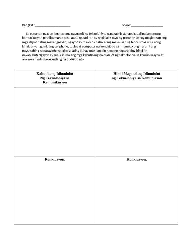 Pangkat Final Cot | PDF