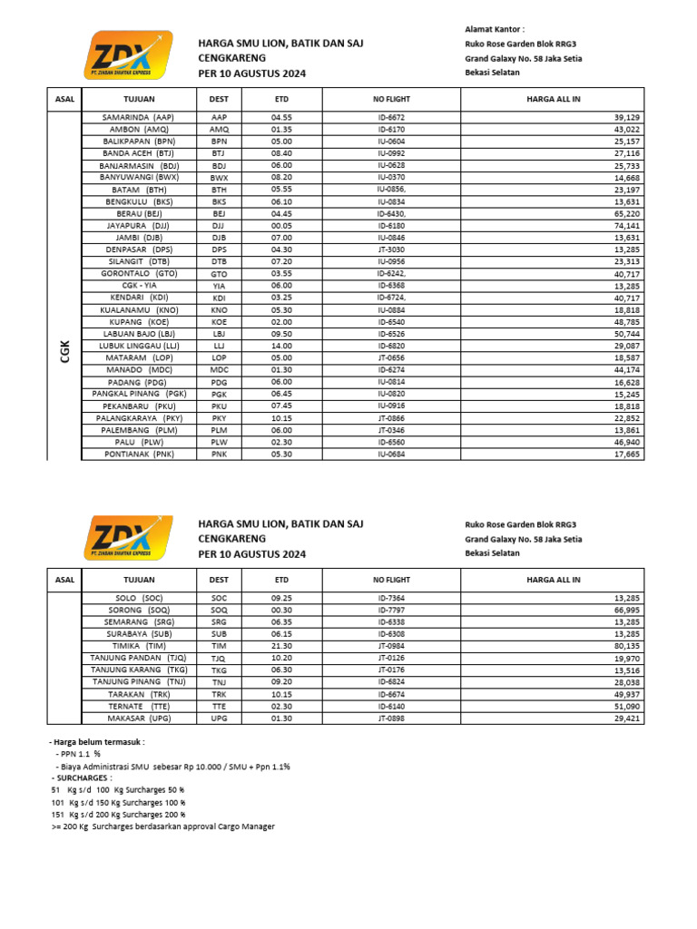 First Flight JT-IU-ID CKB | PDF