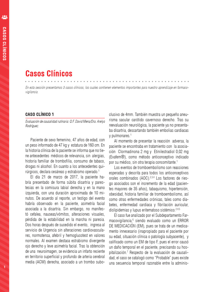 Ejemplo Casos Clinicos | PDF | Analgésico | Cuidado de la salud