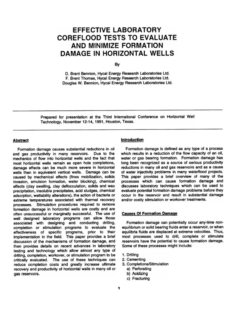 Effective Laboratory Coreflood Tests | PDF | Petroleum Reservoir | Oil Well