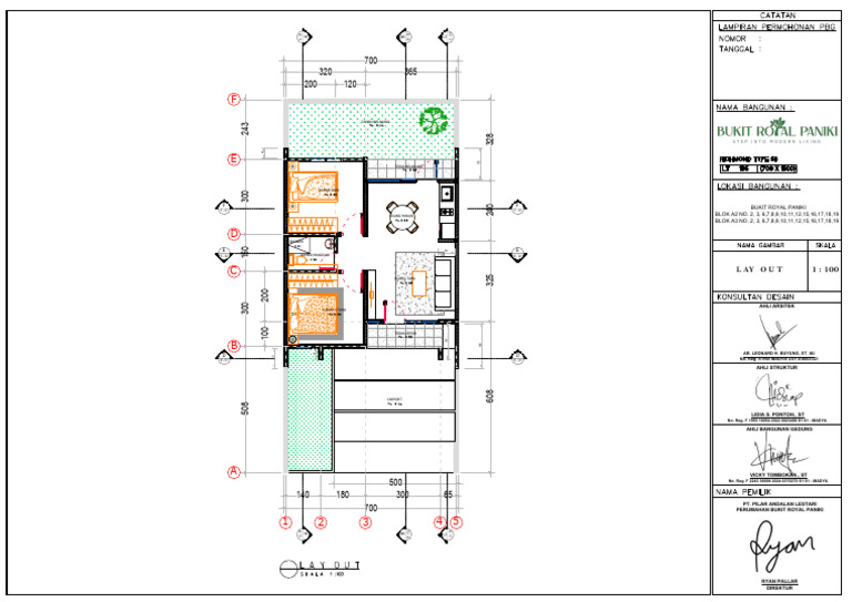 Gambar Rencana Tapak Bangunan | PDF