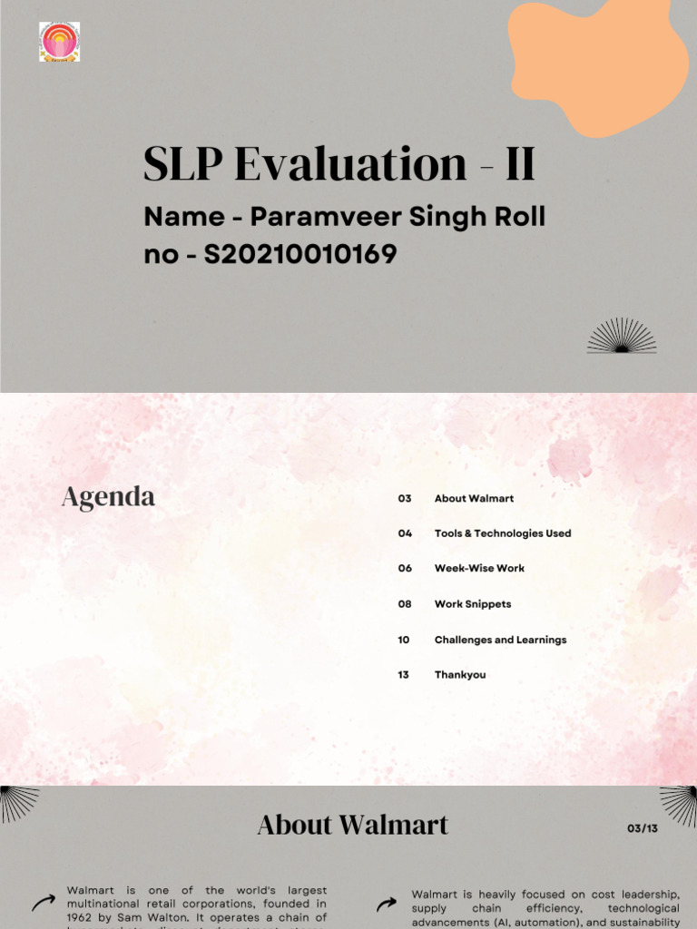 SLP End-Evaluation | PDF