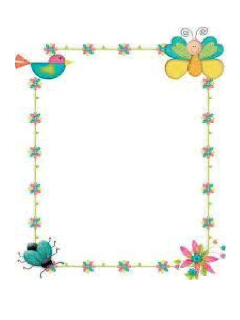 Borde 4 - Mariposa | PDF