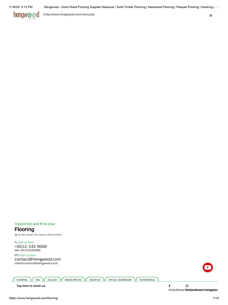 Hengwood - Solid Wood Flooring Supplier Malaysia _ Solid Timber Flooring _ Hardwood Flooring ...