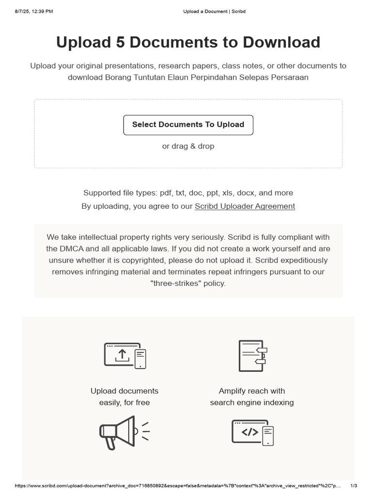 005 Upload A Document - Scribd | PDF | Scribd