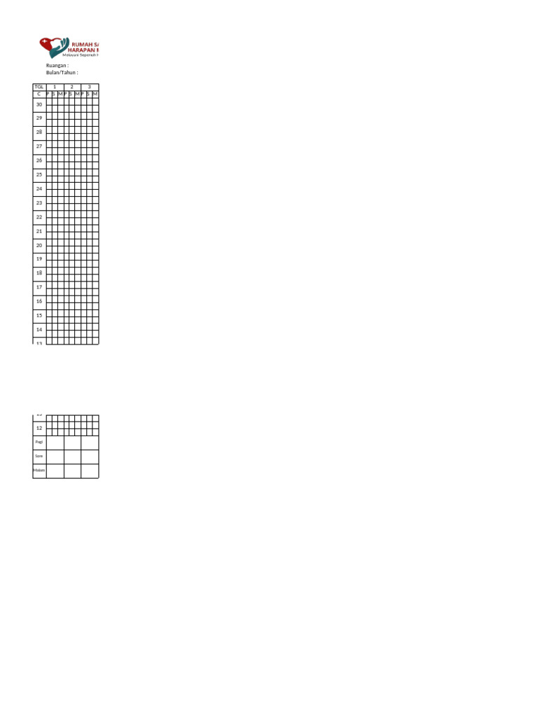 Ceklis Suhu Ruang Dan Kulkas | PDF
