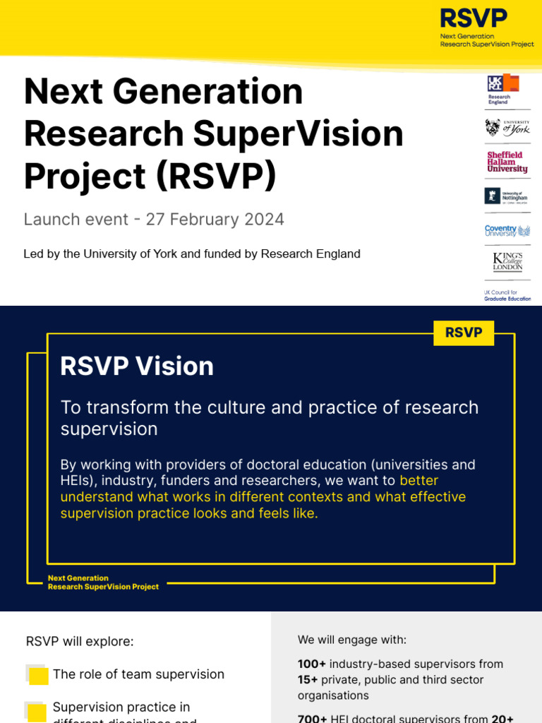 Slide Deck From RSVP Launch Event (27 February 2024) | PDF | Learning ...