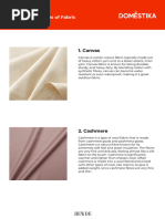 Fabric Comparison Chart | PDF | Textiles | Knitting