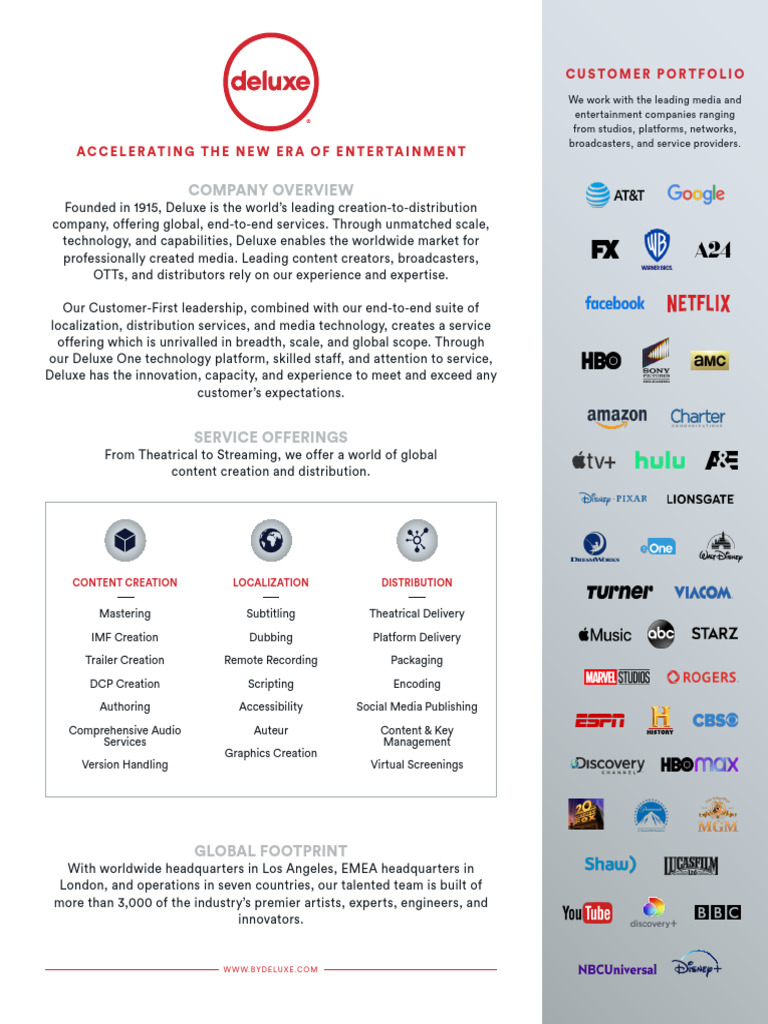Deluxe Media - About Us ! | PDF | Computing | Multimedia