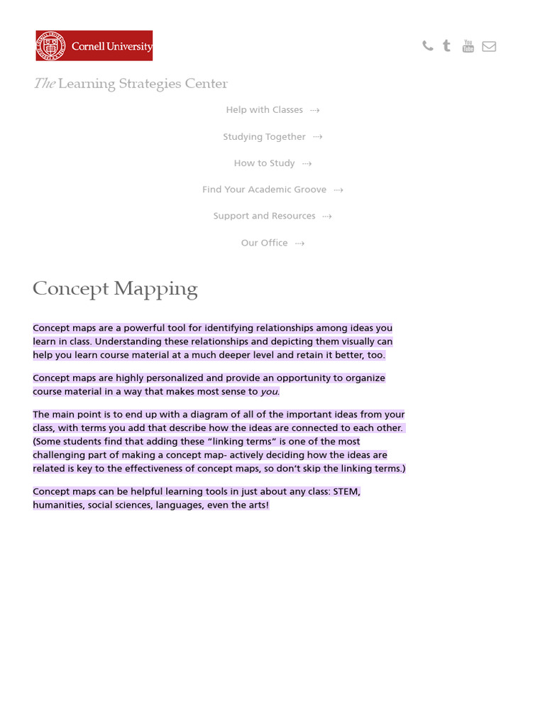 Effective Concept Mapping Techniques | PDF | Cognitive Science | Learning