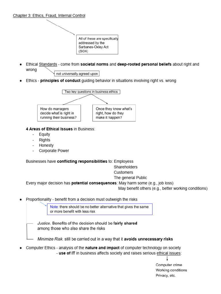 AIS - Chapter 3 | PDF | Fraud | Business