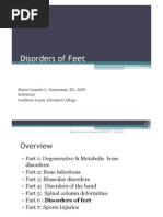 Glossary of Podiatry Terms | PDF | Toe | Foot