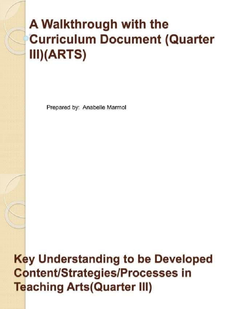 Arts 10 3q | PDF