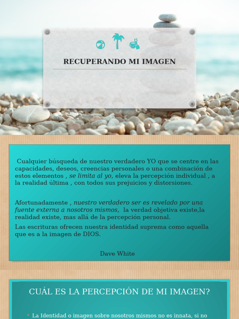 Recuperando Mi Autoimagen | PDF | Percepción | Psicología Social