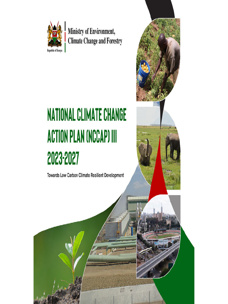 Kenya NCCAP 2023 2027 1 | PDF | Climate Change | Climate Change Mitigation