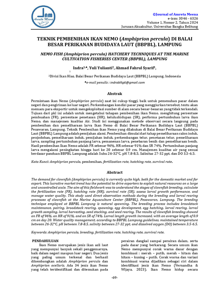 Adminjam,+4 +Indra,+Ikan+Nemo | PDF