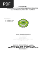 Program Kerja Kepala Madrasah 2025 2026 | PDF
