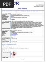 Leachaid Ul: Health Hazard 1 Fire Hazard 1 Reactivity 1 | PDF ...