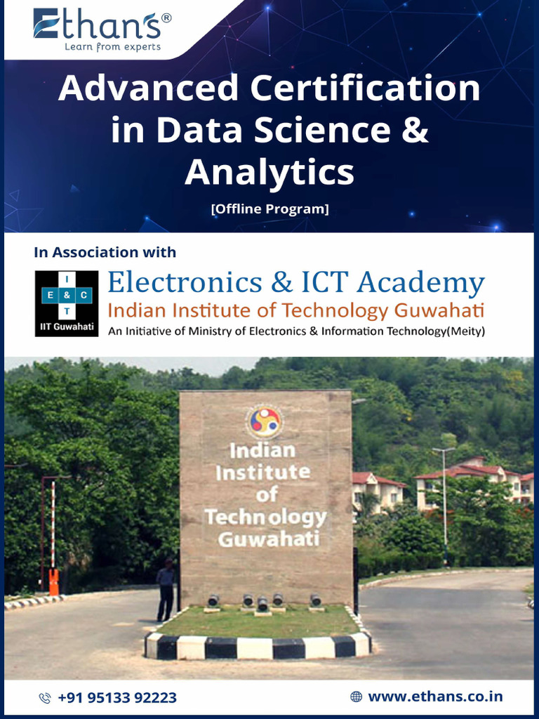 Ethans X E&ICT, IIT Guwahati X FutureSkills Prime - Advanced ...