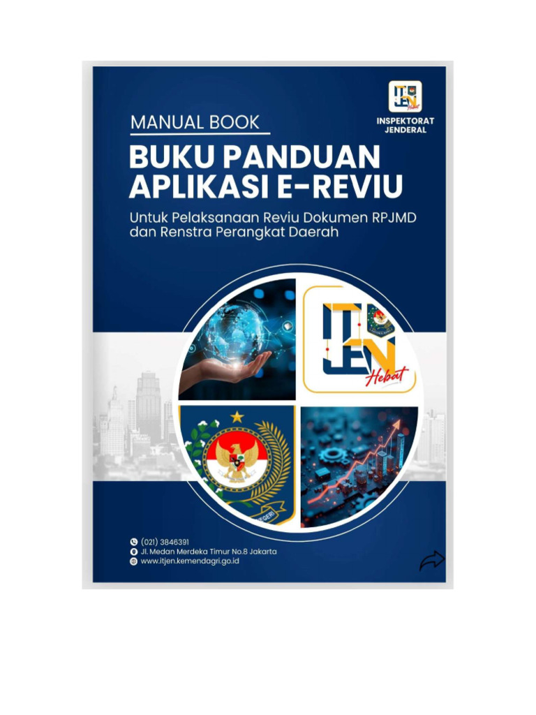 Panduan Aplikasi E-Reviu Renstra | PDF