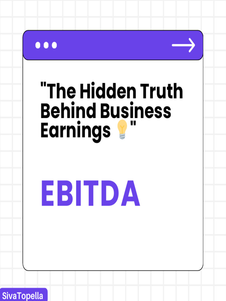 Understanding EBITDA for Business Success | PDF