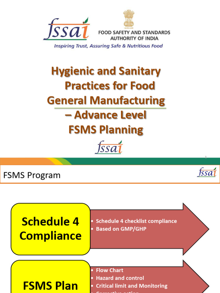 FSMS Planning and Principles Overview | PDF | Risk | Hazards
