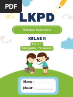 LKPD Bahasa Indonesia Kelas 2 BAB 1 Mengenal Perasaan | PDF