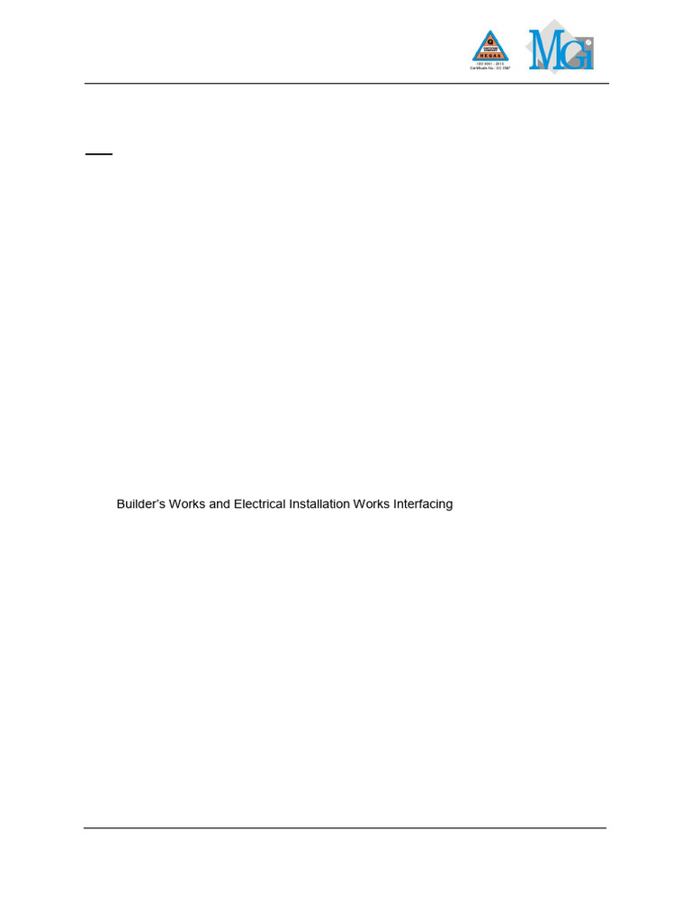 Annex E3 - Particular Specification (EL) | PDF | Electrical Wiring | Specification (Technical ...