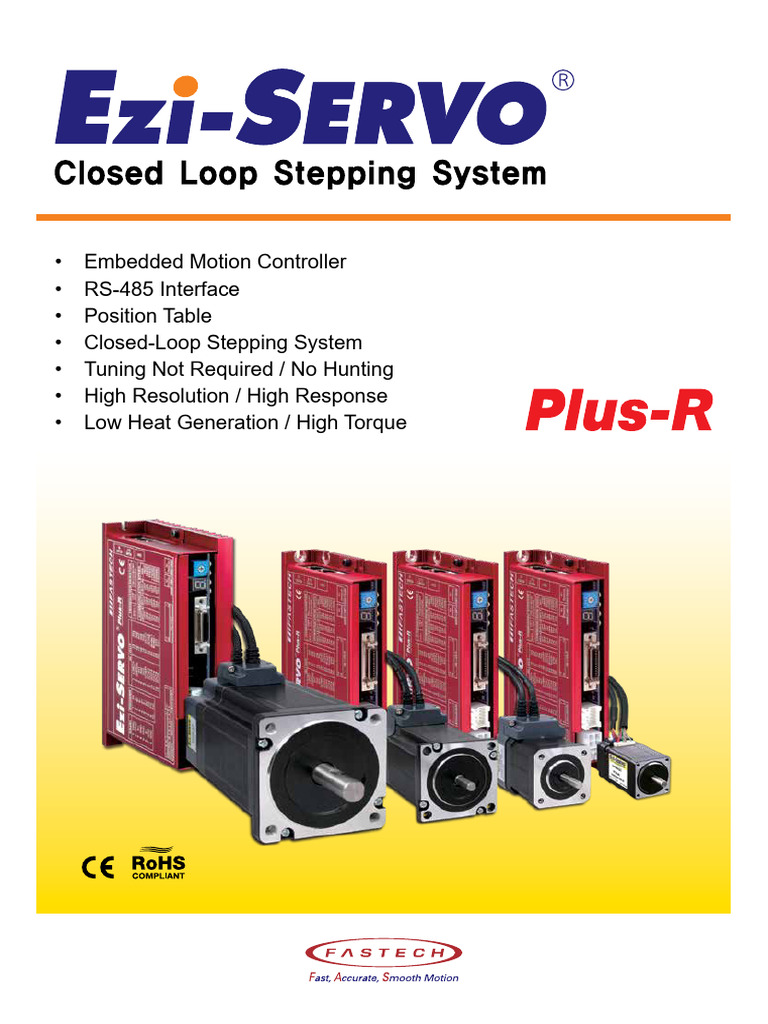 Ezi-SERVO Plus-R Motion Controller Overview | PDF | Electric Motor ...