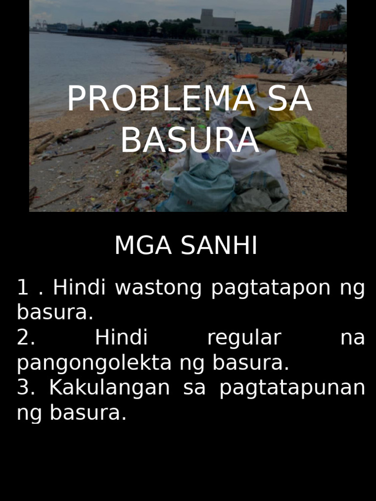 Mga Problema Sa Basura | PDF