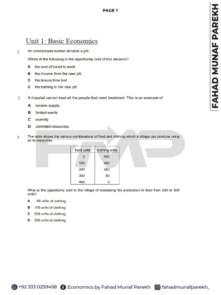 Basic Economics Overview and Insights | PDF | Chess Theory | Chess