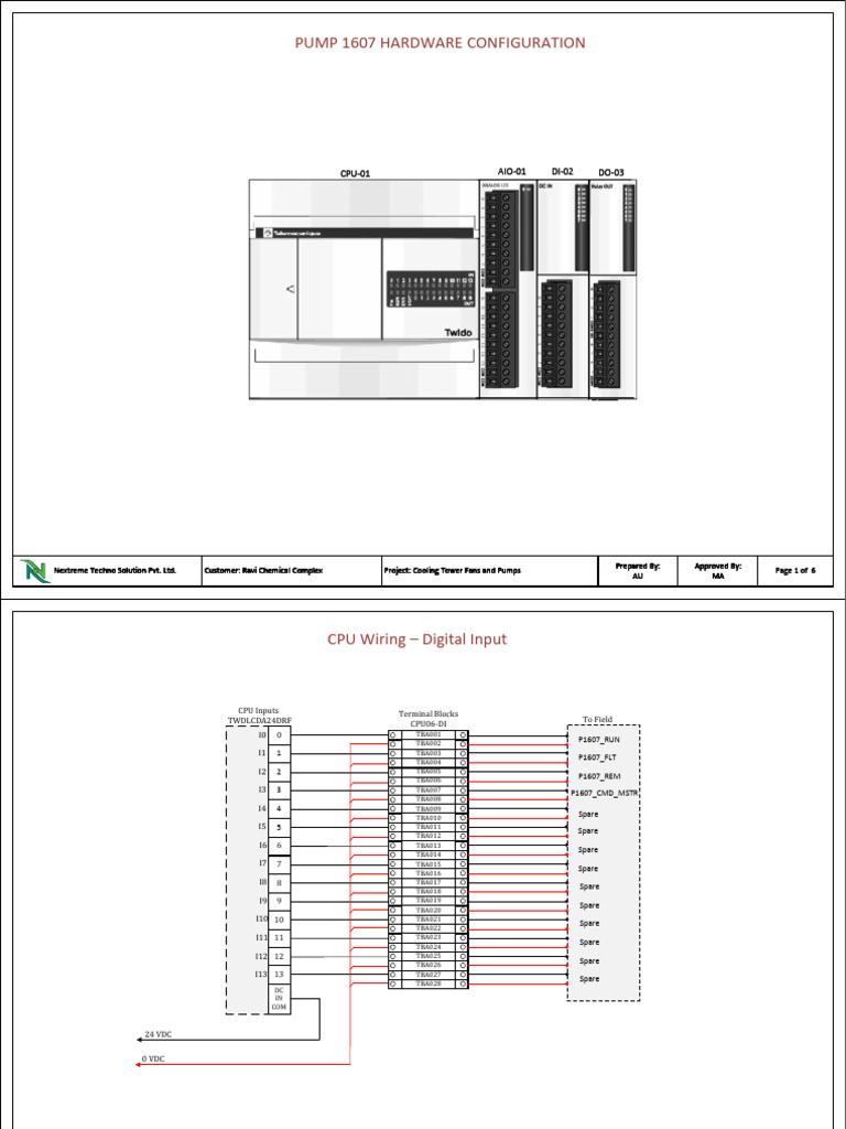 PUMP 1607 Drawing | PDF | Computer Engineering