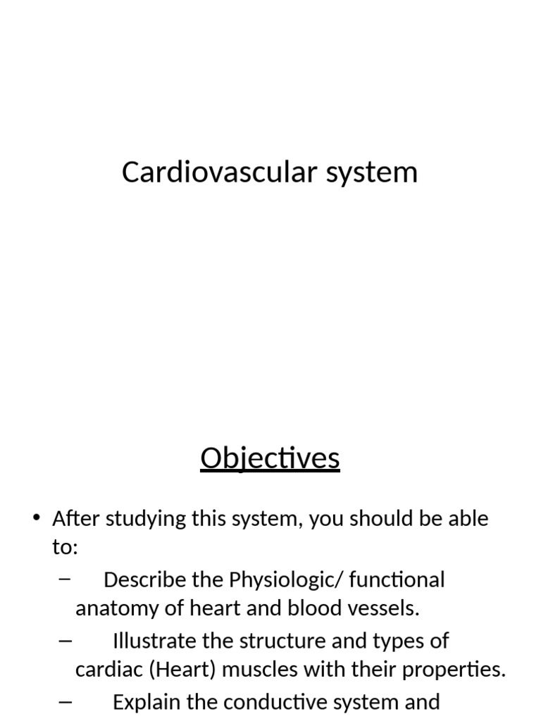 Introduction & Cardiac Muscle | PDF | Heart Valve | Heart