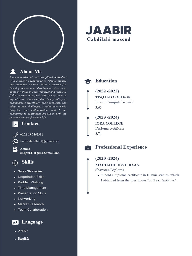 Modern Minimalist CV Resume 20250709 075259 0000 | PDF