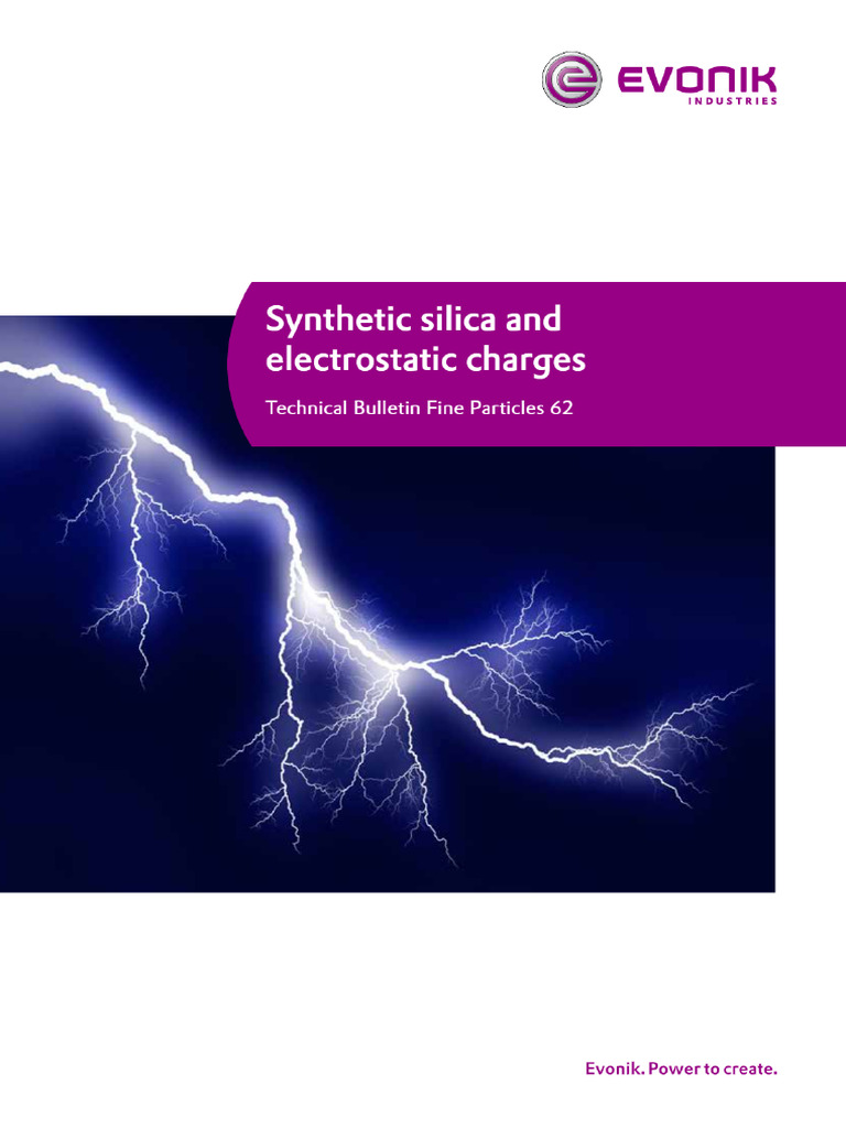 Synthetic Silica and Electrostatic Charges | PDF