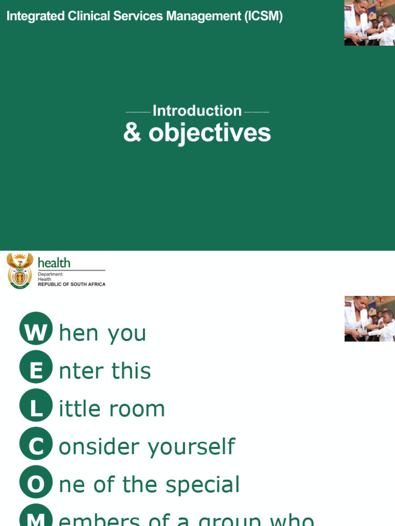 Introduction ICSM | PDF | Public Services | Health Care