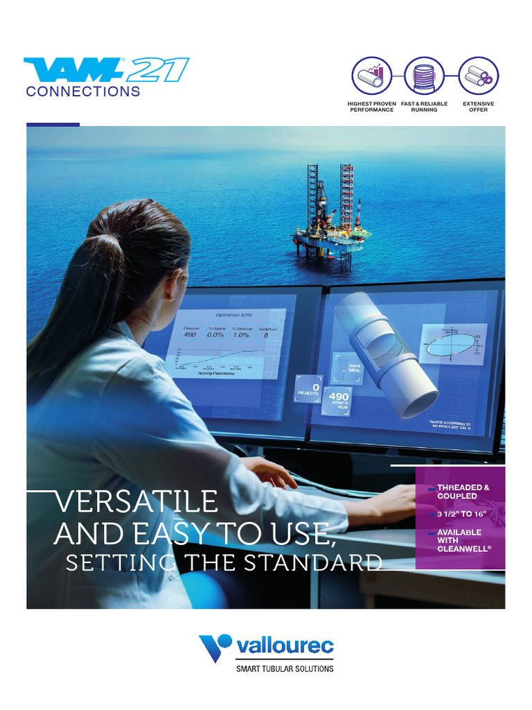 VAM® 21 Connection Overview | PDF | Materials | Mechanical Engineering