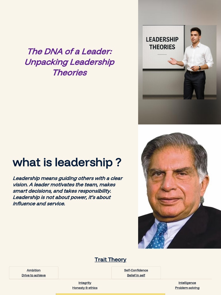 Leadership Theories Unpacked | PDF