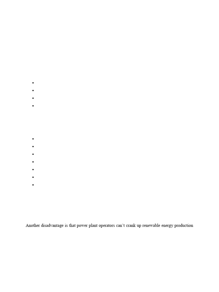 Renewable and Non-Renewable Notes PDF | PDF | Climate Change ...