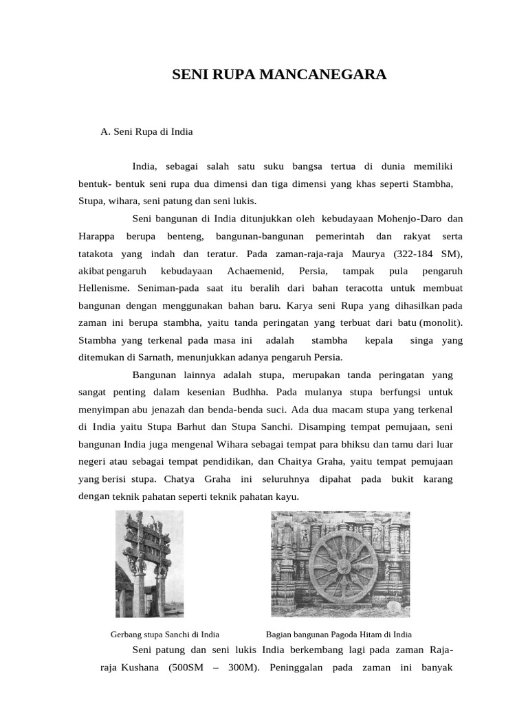 Seni Rupa Mancanegara 2 | PDF