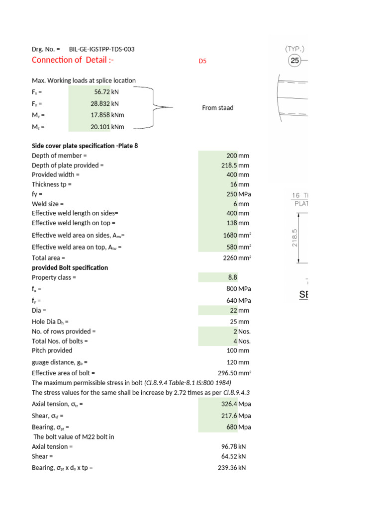 Detail D1 002 | PDF | Bending | Solid Mechanics