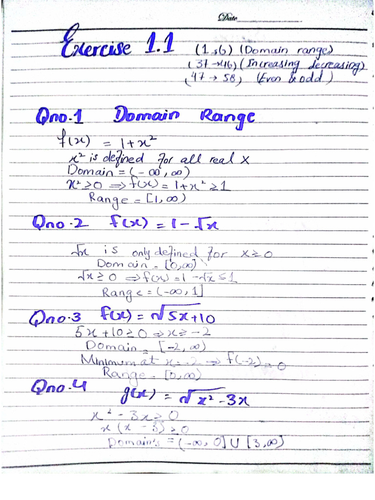 Basic Math Chapter No 1 Exercise 1.1 Made by Aqsa | PDF