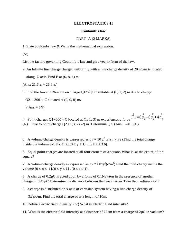 UNIT 2 - 2 Marks | PDF