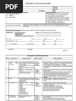 JSA For Welding Grinding | PDF | Personal Protective Equipment | Welding