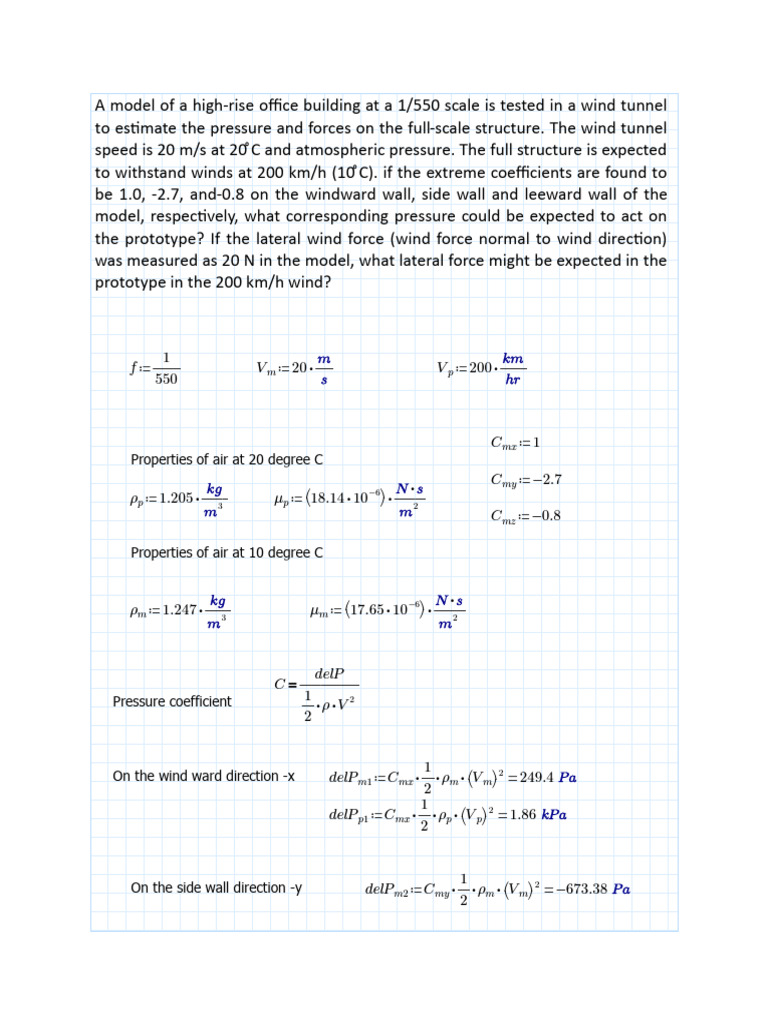 Dimensional Analysis | PDF | Pressure | Density