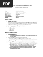 Contoh RPP Deep Learning | PDF