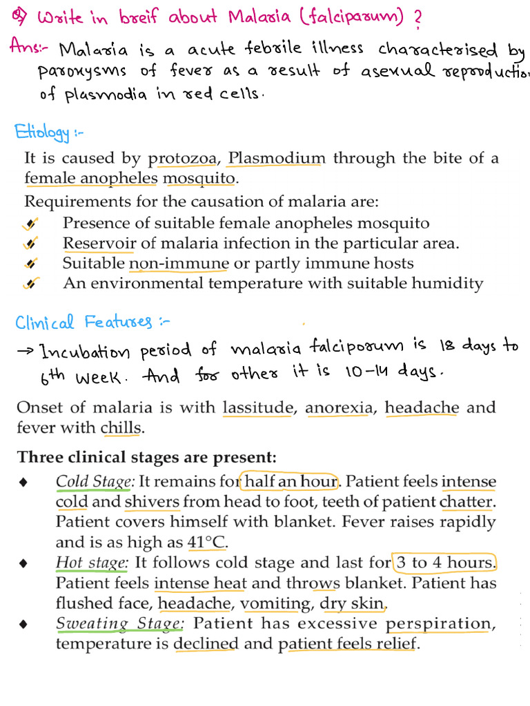 Malaria | PDF