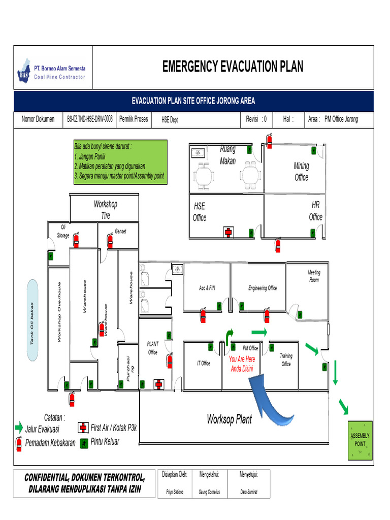 Emergency Evacuation Plan | PDF