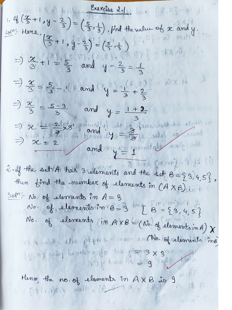 CHAPTER 2 (Exercise Solutions) | PDF